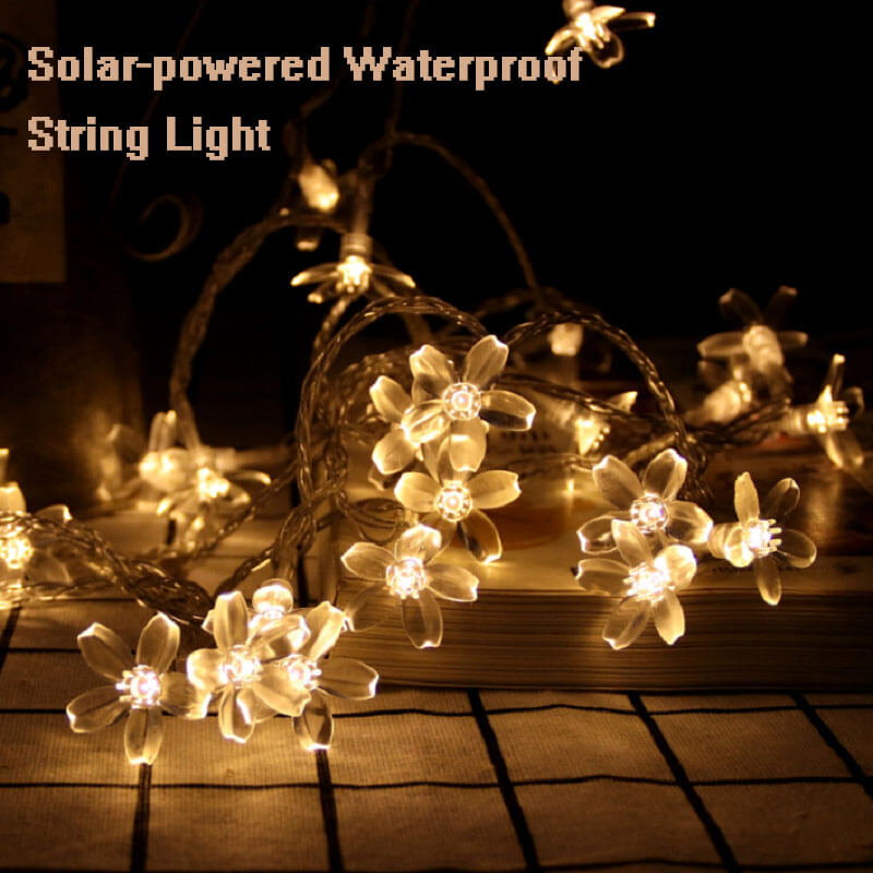 Solar-powered Waterproof String Light – goninetok